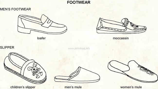 Footwear (Visual Dictionary) - Didactalia: material educativo