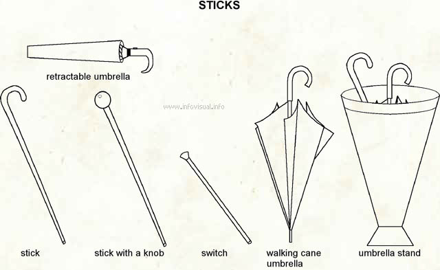 Sticks (Visual Dictionary) - Didactalia: material educativo